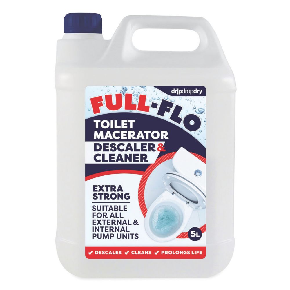 Dripdropdry Full-Flo CL-FFMC-5L Macerator Descaler & Cleaner 5Ltr ...