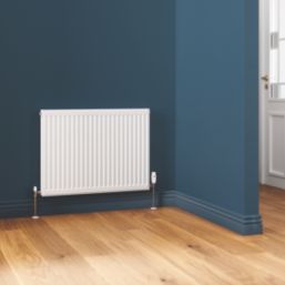 Flomasta 600mm x 700mm 3192BTU White Type 21 Convector Radiator - Screwfix