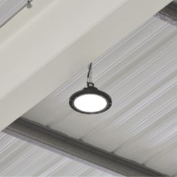 Collingwood Springbok Lite LED High Bay Black 150W 21,000lm - Screwfix