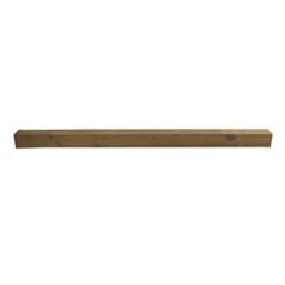 Forest Natural Timber Fence Posts 100mm x 100mm x 1800mm 3 Pack - Screwfix
