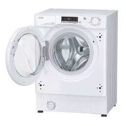 Cooke & Lewis 9kg Integrated Washing Machine White - Screwfix