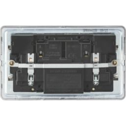 Knightsbridge 13A 2-Gang SP Switched Socket + 4.0A 20W 2-Outlet Type A ...