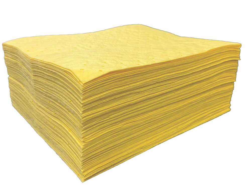 Lubetech 78-6000 Chemical Pads 50cm x 40cm 100 Pack - Screwfix