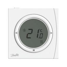 Danfoss RET2001 RF 1-Channel Wireless Electronic Room Thermostat and ...