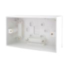 2 Gang Surface Pattress Back Boxes | Wiring Accessories | Screwfix