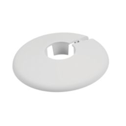 ETAL 10mm Pipe Collars White 10 Pack - Screwfix
