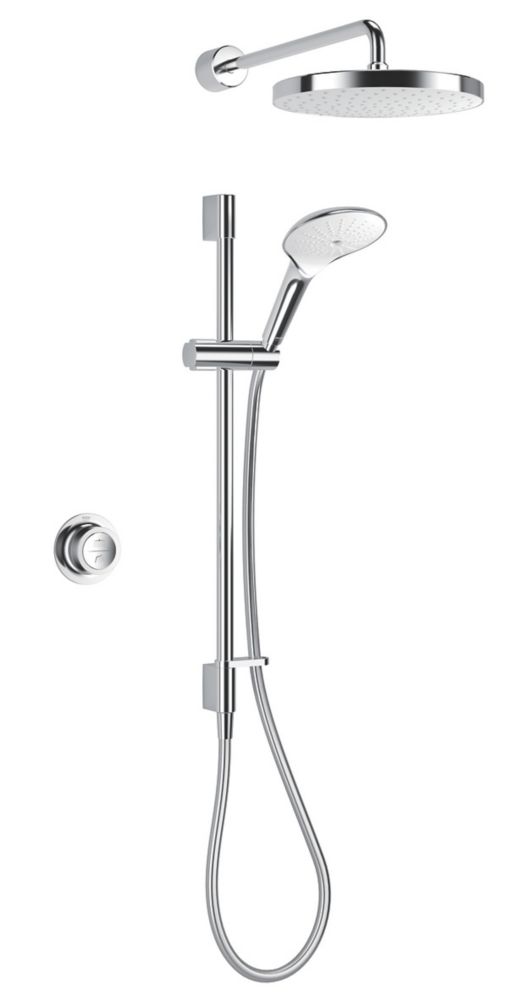 Mira Mode Dual HP/Combi Rear-Fed Chrome Thermostatic Digital Mixer ...