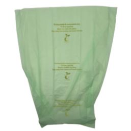 L-PRO Love The Earth Light Green Compostable Sacks 70Ltr 20 Pack - Screwfix