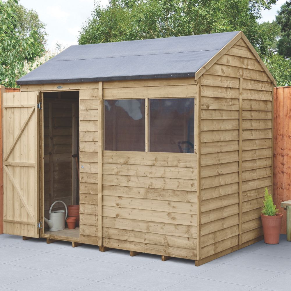 8x6 Shed | 8 x 6 Shed | Garden Buildings | Screwfix.com