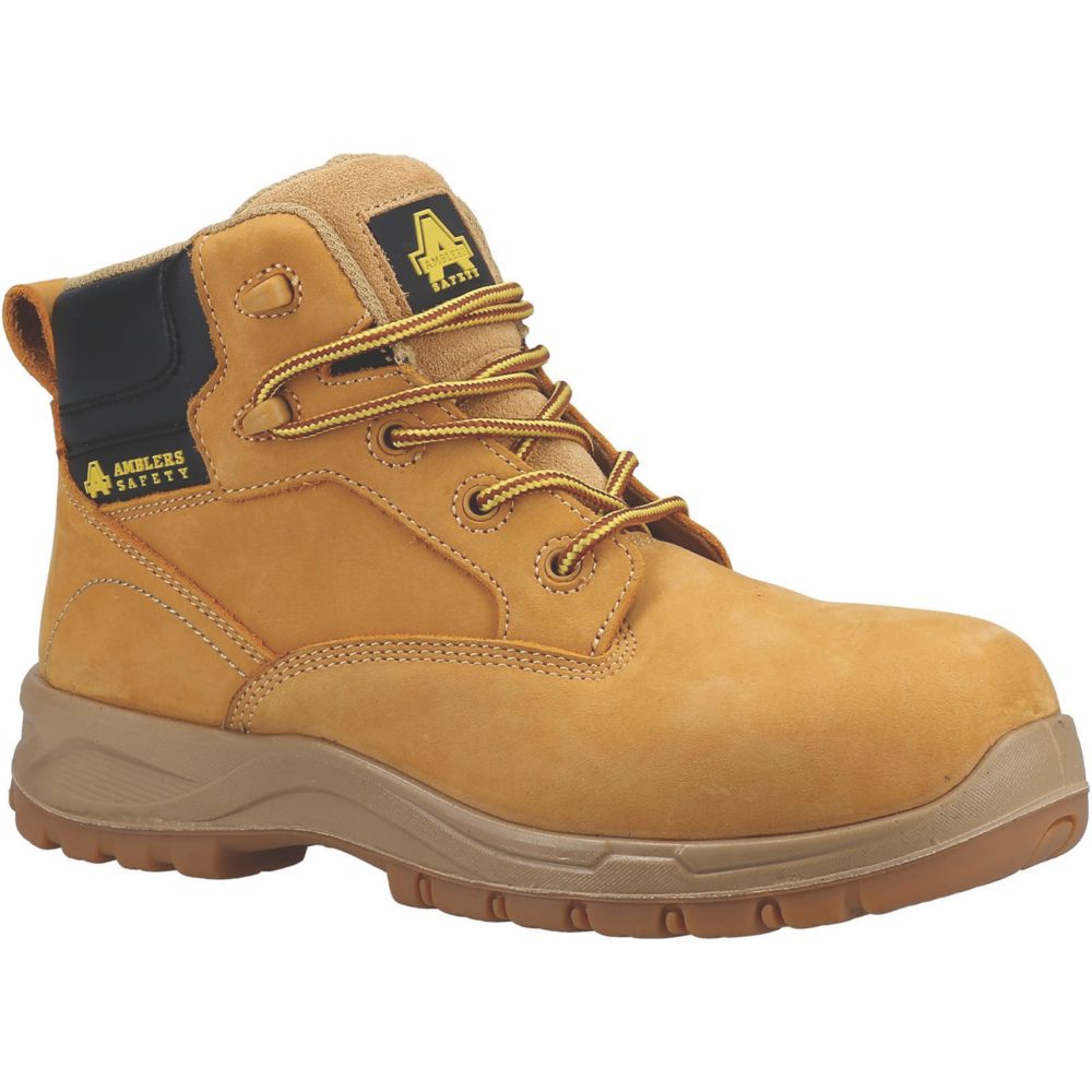 Amblers 605C KIRA Size 6 Womens Honey Waterproof Safety Boots - Screwfix