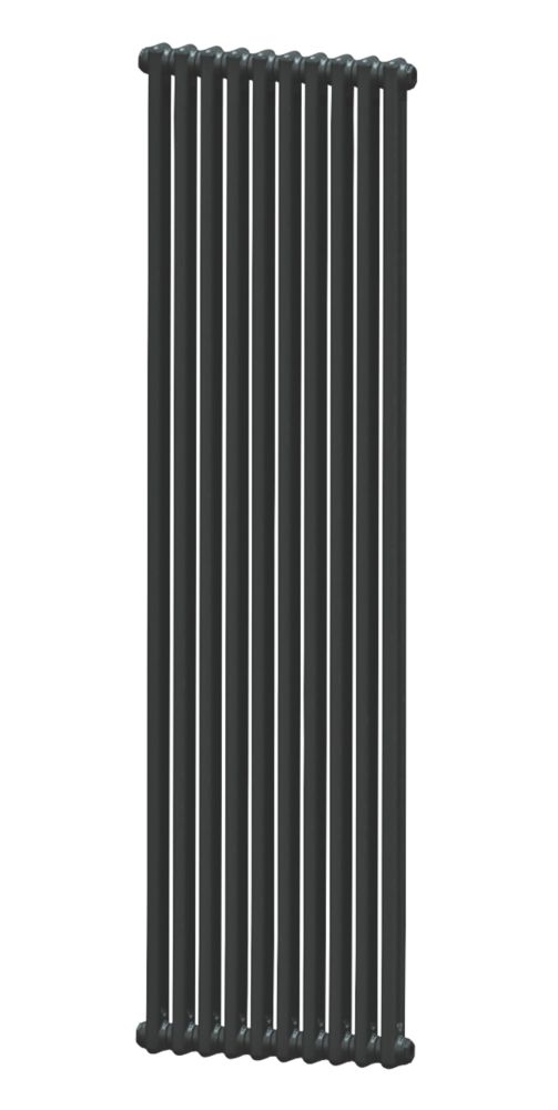 Acova 2000mm x 490mm 4709BTU Volcanic Vertical 2 Column Radiator - Screwfix