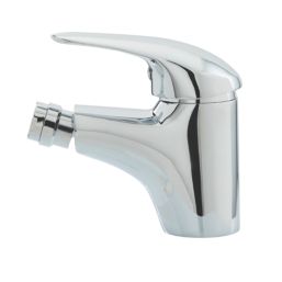 Highlife Bathrooms Barra Chrome 122mm Mono Bidet Mixer Tap With Pop-Up ...