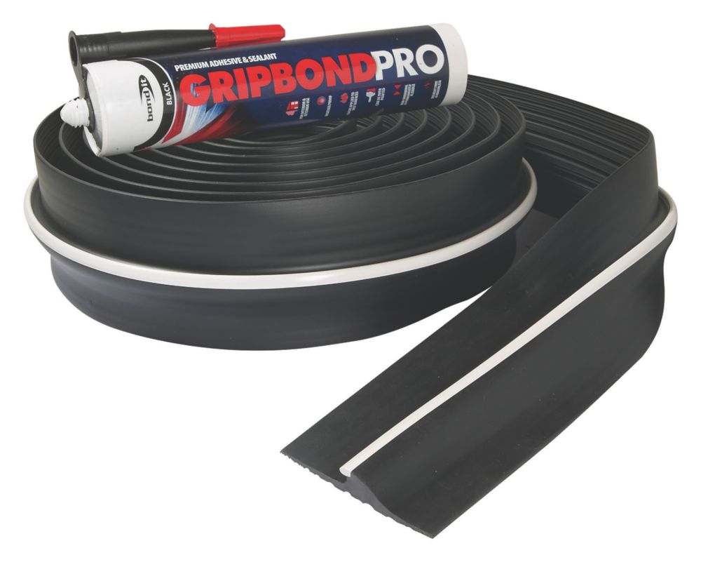 Stormguard Garage Threshold Seal Black 5.03m - Screwfix