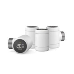 Tado X White Smart Thermostatic Radiator Valve Head & Body 4 Pack ...