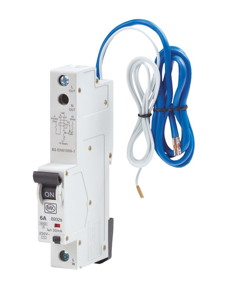 MK Sentry RCBOs | Power Distribution & Circuit Protection | Screwfix.com