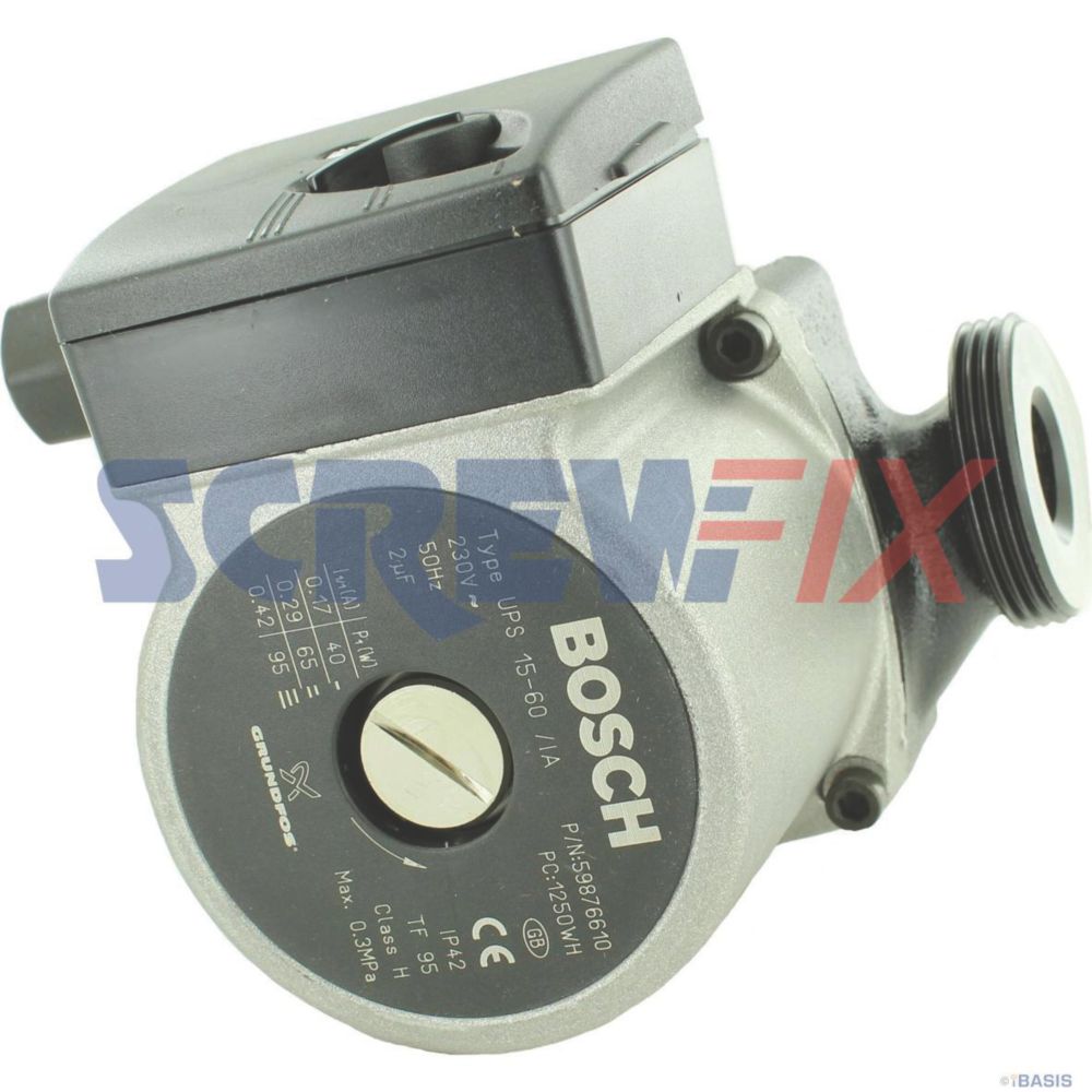Worcester Bosch 8716119844 PUMP UPS 15-60 - Screwfix