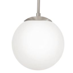 Eglo Rondo 20cm Single Pendant Light White - Screwfix