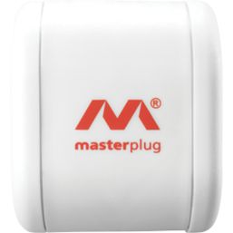 Masterplug 13A 10-Gang Unswitched Surge-Protected Tower Extension Lead ...