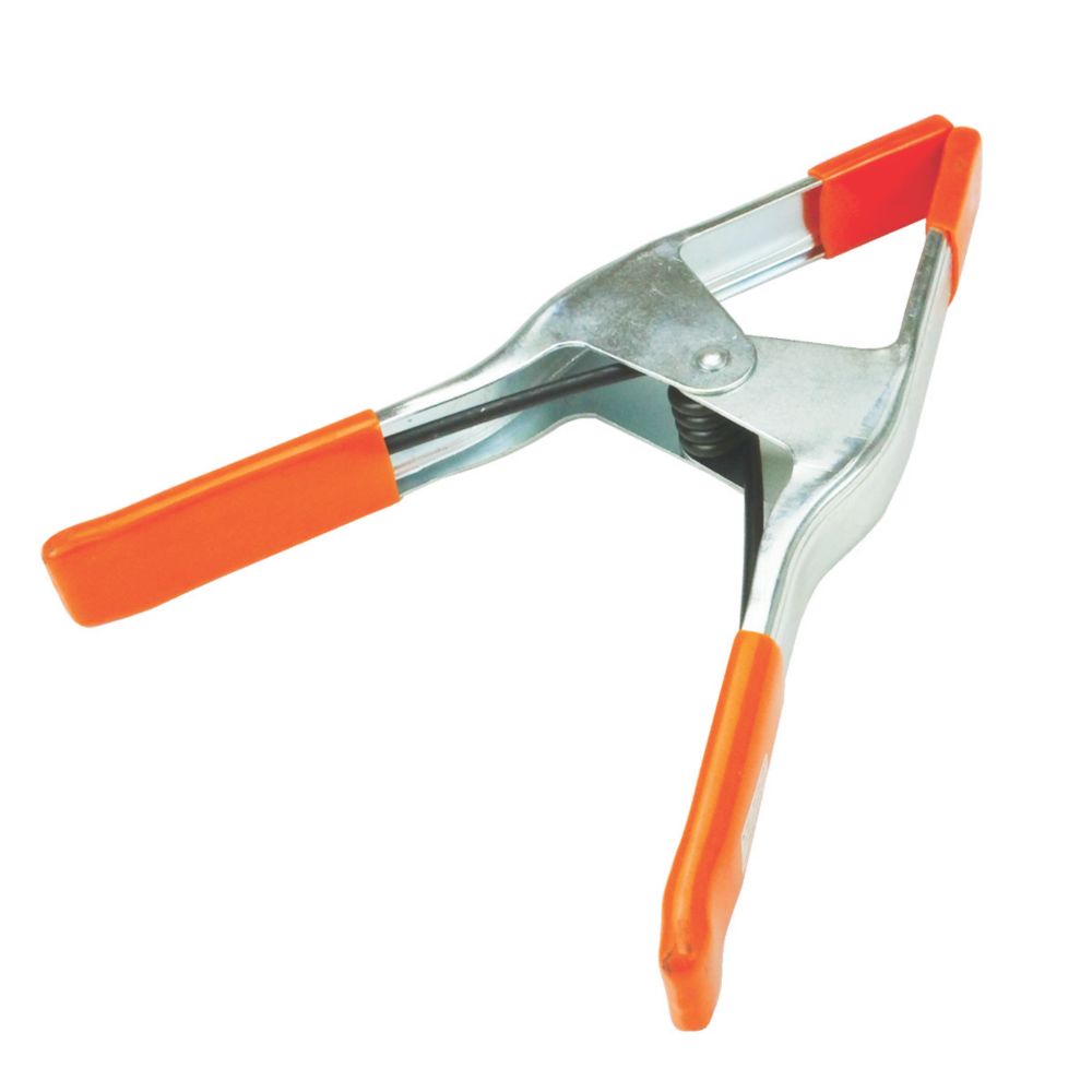 Pony Jorgensen Spring Clamp with Protective Handles 3" (76mm) - Screwfix