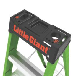 Little Giant Fibreglass 1.72m 6 Step Swingback A Frame Step Ladder ...