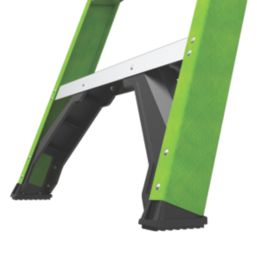 Little Giant Fibreglass 1.72m 6 Step Swingback A Frame Step Ladder ...