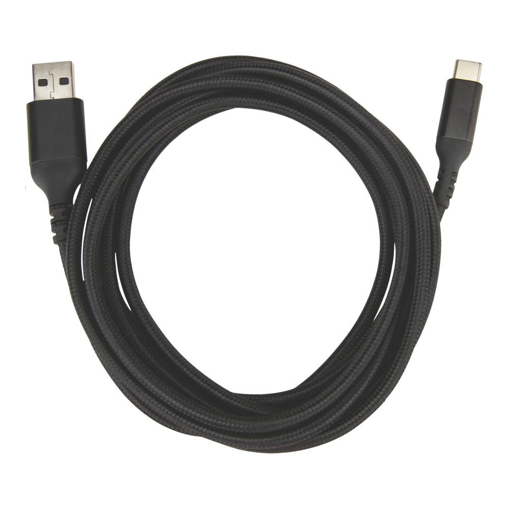 LAP USB-A to USB-C Charging Cable 2m - Screwfix