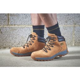 Apache AP314CM Safety Boots Wheat Size 7 - Screwfix