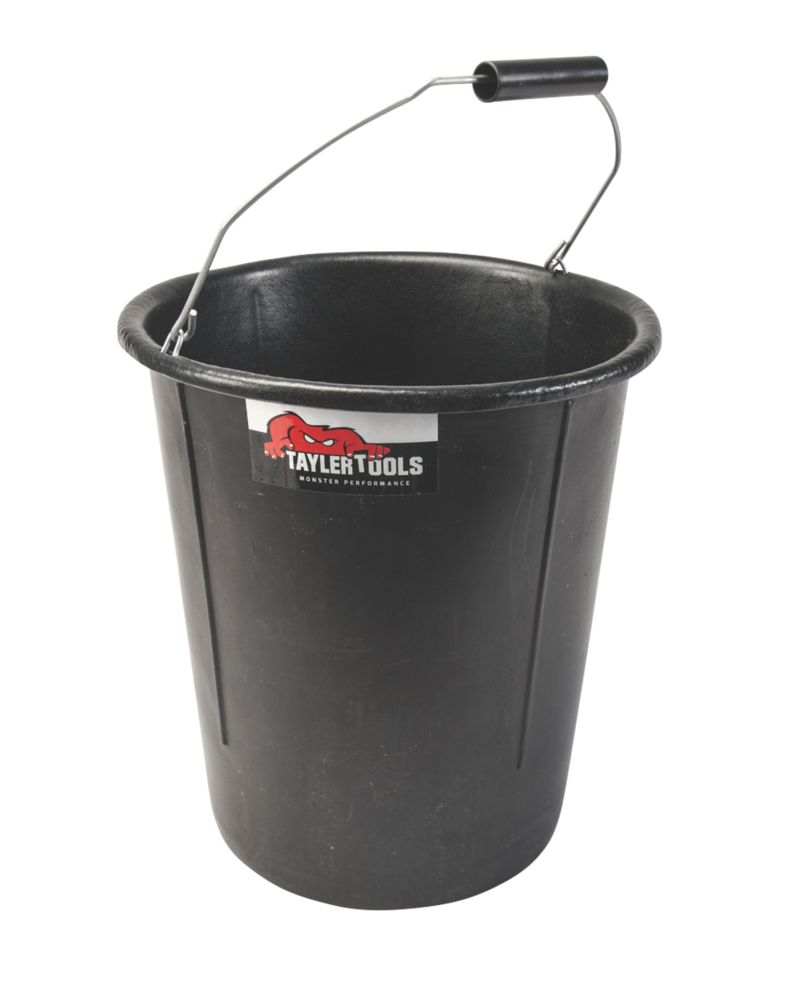 Tayler Tools Plastic Heavy Duty Bucket 30Ltr | Buckets | Screwfix.com