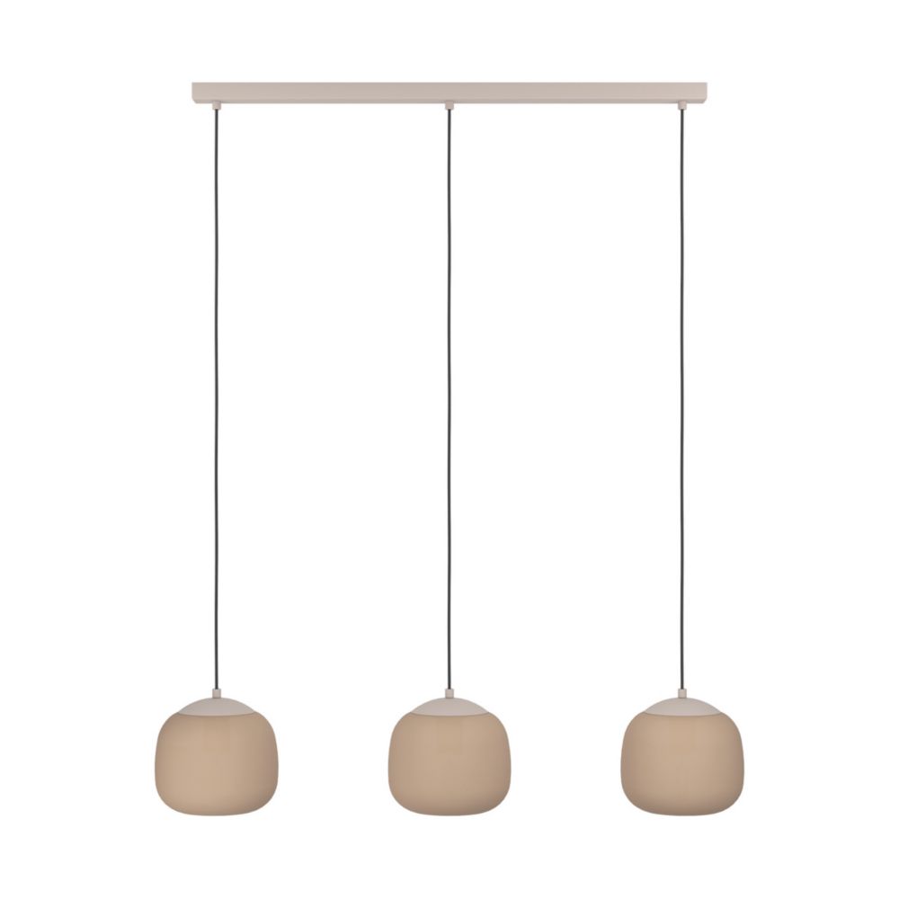 Eglo Cominio Pendant Light Taupe - Screwfix