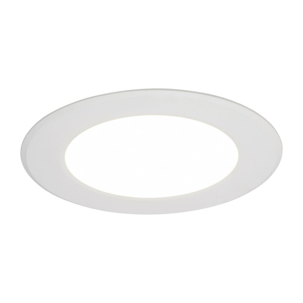 4lite Fixed LED Slim Downlight White 11W 1300lm - Screwfix