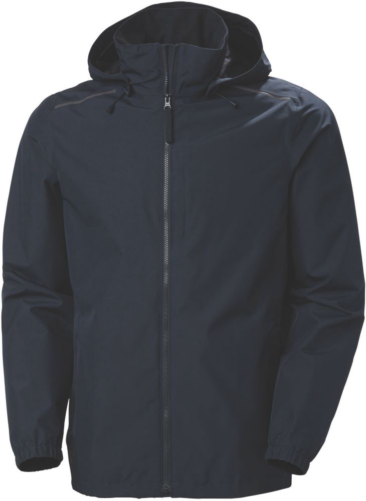 Helly Hansen Manchester 2.0 Shell Waterproof Jacket Navy 2X Large Size ...