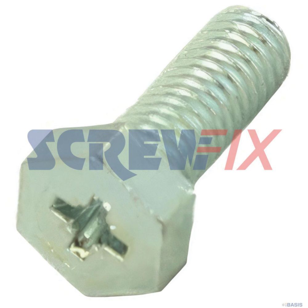 Worcester Bosch 87161104470 SCREW HEX Z M6 X 16 8.8 ZP - Screwfix