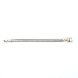 Essentials Flexible Tap Connectors 15mm x M10 x 300mm 2 Pack - Screwfix