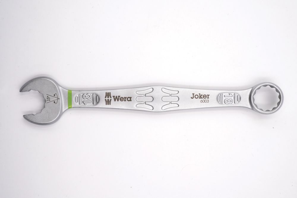 Wera 6003 Joker Combination Spanner 18mm - Screwfix