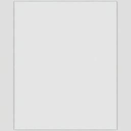 Splashback Ice White Self-Adhesive Glass Kitchen Splashback 600mm x 750mm x 6mm - Screwfix