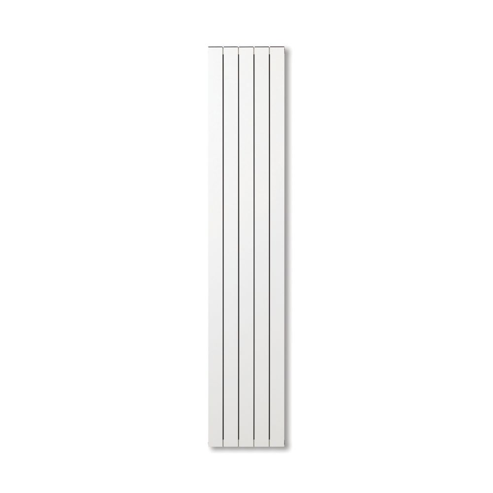 Time Blaze 1800mm x 345mm 3026BTU White Vertical Designer Radiator ...