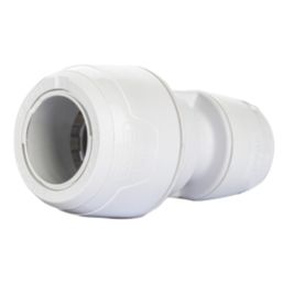 Hep2O Plastic Push-Fit Reducing Keyless Coupler 15mm x 22mm - Screwfix