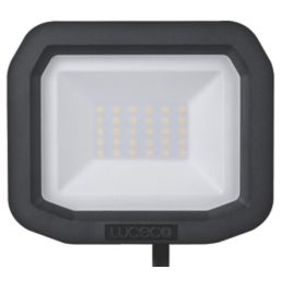 Luceco Castra Outdoor LED Floodlight Black 20W 2200lm - Screwfix