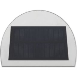 Luceco Prysm Outdoor LED Solar With PIR Sensor White 300lm - Screwfix