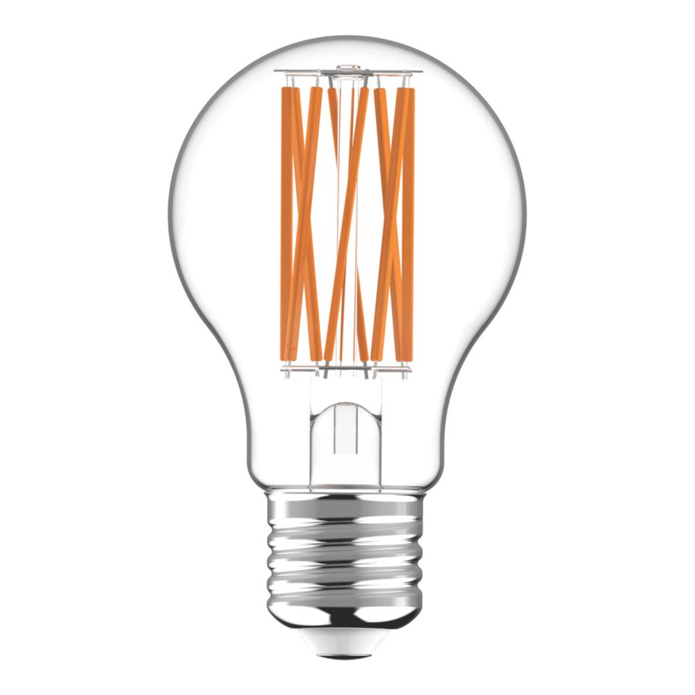 LAP E27 A60 LED Virtual Filament Light Bulb 806lm 3.8W - Screwfix