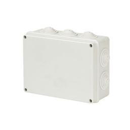 Vimark 10-Entry Rectangular Junction Box with Knockouts 148mm x 76mm x ...