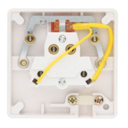 Crabtree Capital 20A 1-Gang DP Fan Isolator Switch White with Neon ...