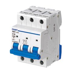 Chint NB1 16A TP C Curve 3-Phase MCB - Screwfix