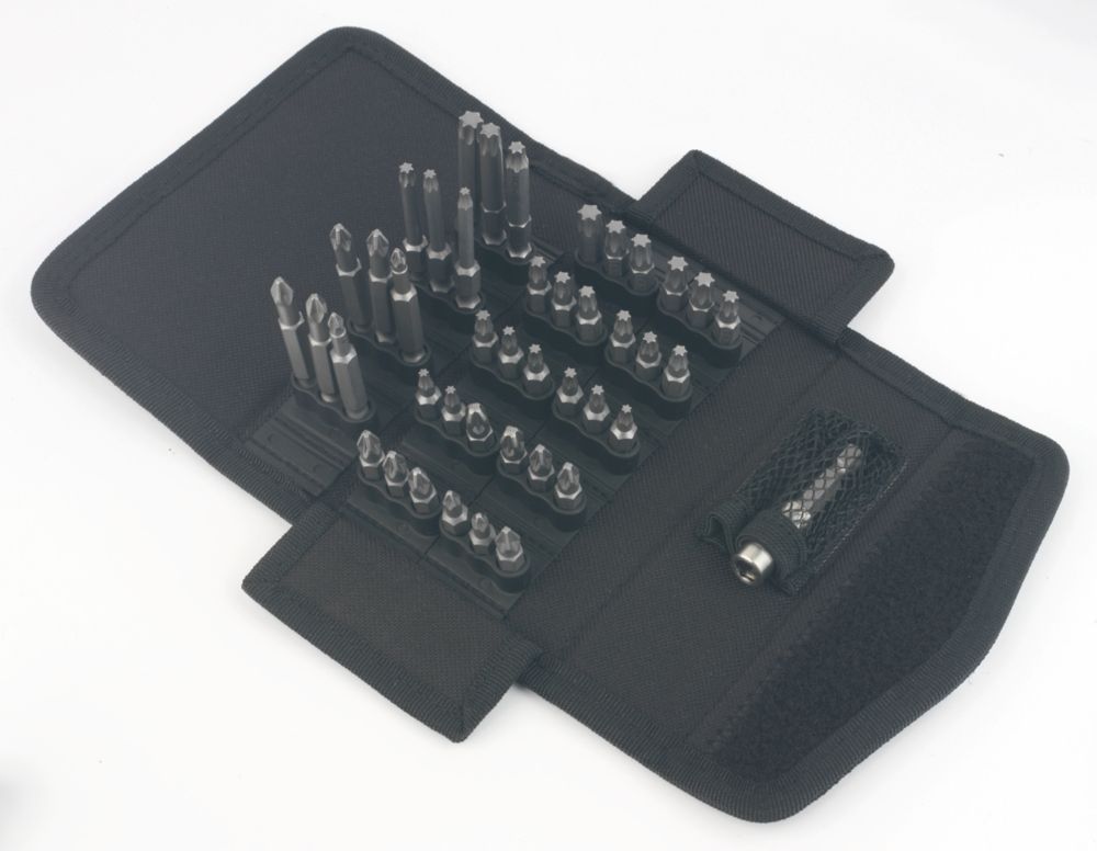 Wera Bit-Safe 43 Universal 1 1/4" Hex Shank Mixed Bit Set 43 Pieces ...