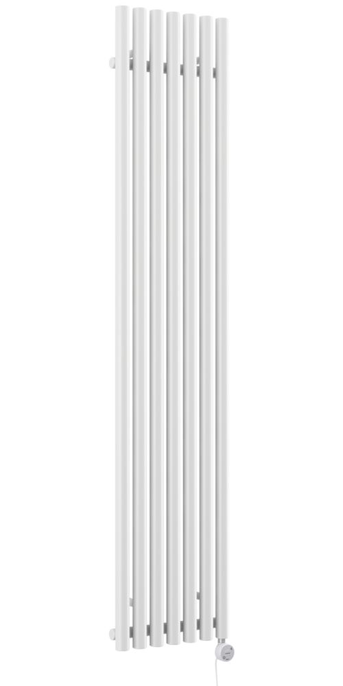 Terma Rolo-Room-E Wall-Mounted Oil-Filled Radiator White 800W 370 x ...