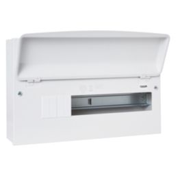 MK Sentry 16-Module Unpopulated Enclosure Only Consumer Unit - Screwfix