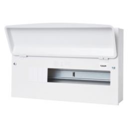MK Sentry 16-Module Unpopulated Enclosure Only Consumer Unit - Screwfix