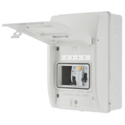 British General Fortress 5-Module 3-Way Part-Populated Shower Consumer ...