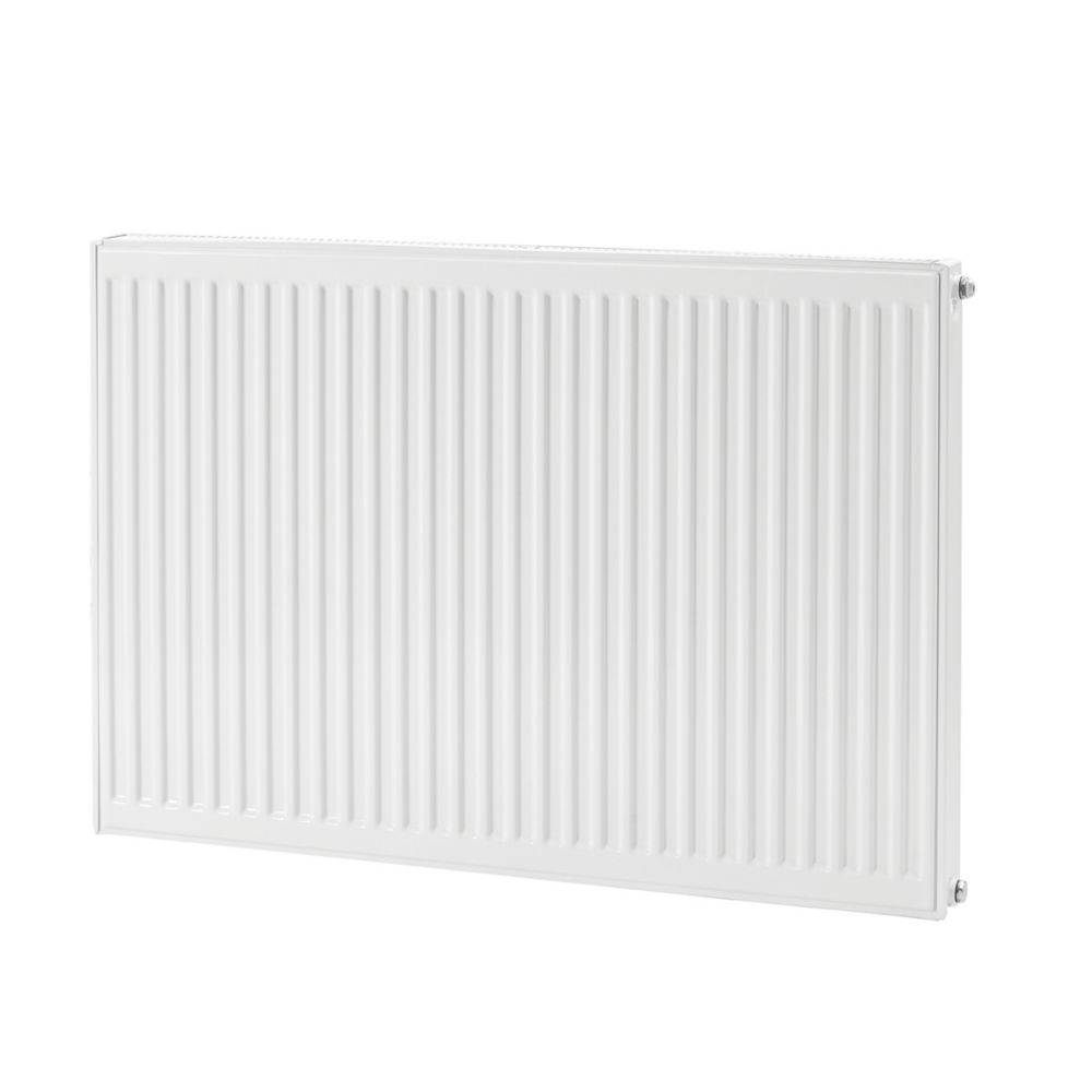 Flomasta 700mm x 900mm 3330BTU White Type 11 Convector Radiator - Screwfix