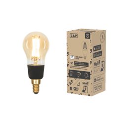 LAP Myko E14 Mini Globe LED Virtual Filament Smart Light Bulb 4.2W ...